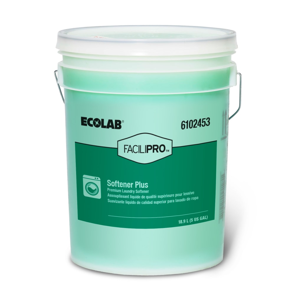 GuestSupply US | Ecolab® FaciliPro Softener Plus, 5 Gallon, #6102453